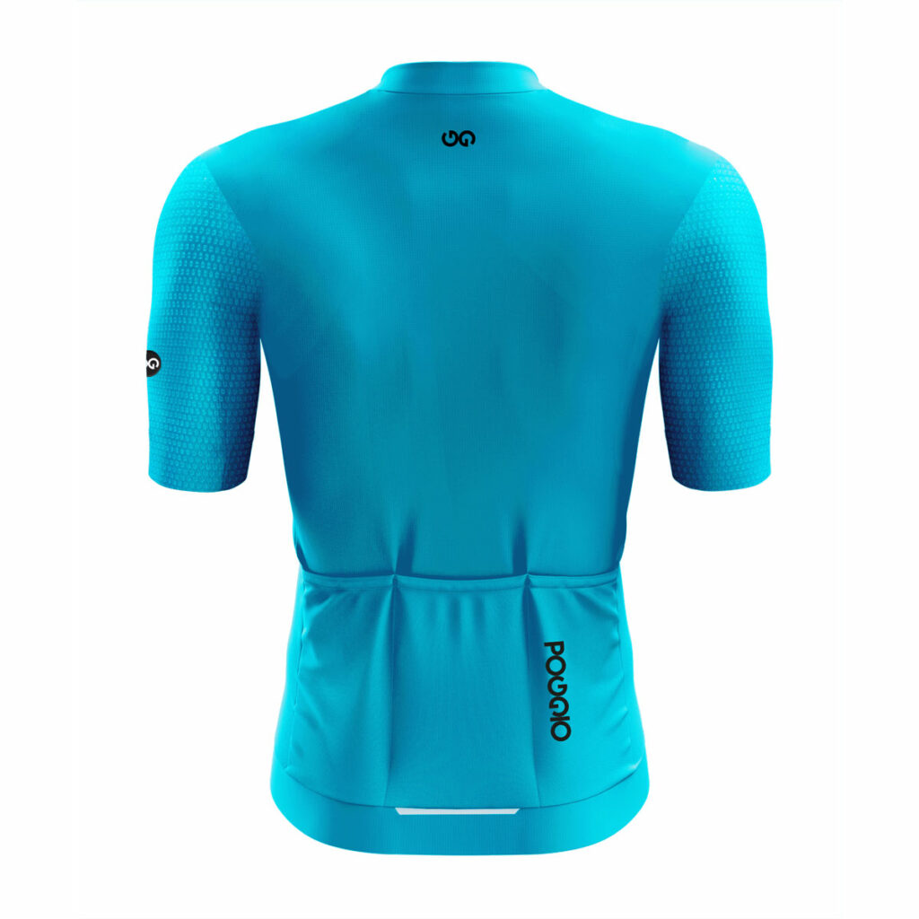 Squadra Metal Blue Cycling Jersey - POGGIO